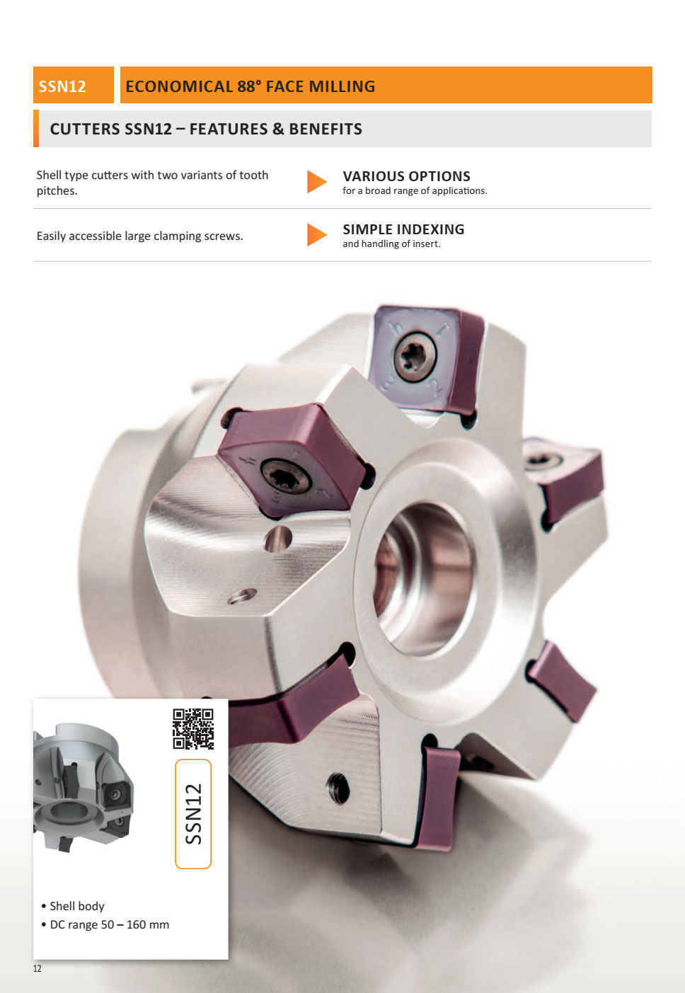 Dao Phay Gắn Mảnh Dormer Pramet SSN12 | Hutscom.vn